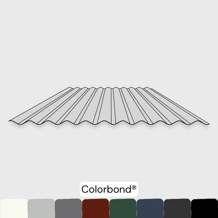 Metal Roofing Sheets - All Colorbond Colors, Zincalume & Galvanised ...