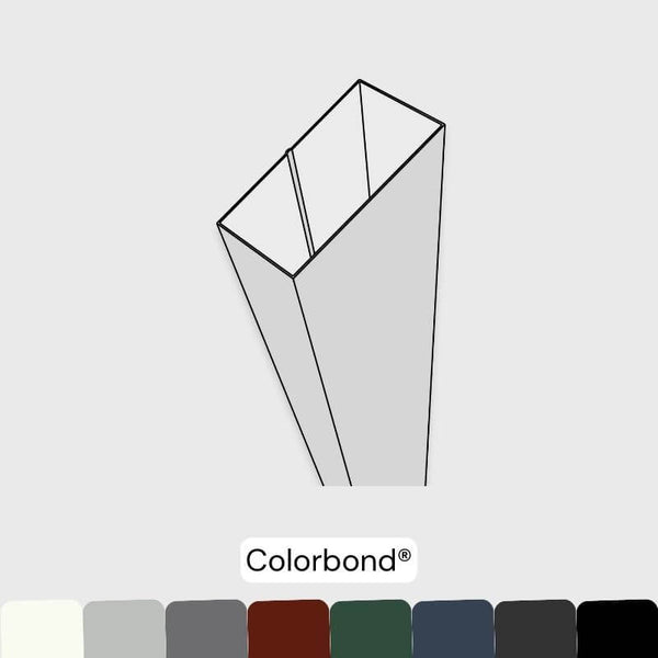 Rectangular Downpipe - Colorbond – eRoofing Australia