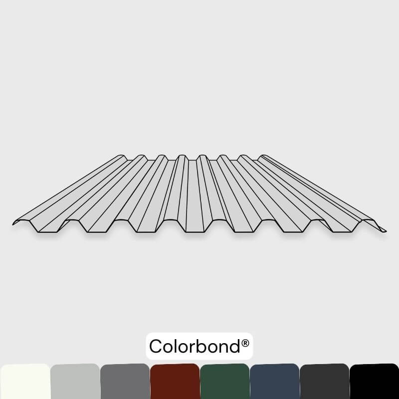 Longspan Steel Roofing/Walling Sheets - Colorbond – eRoofing Australia