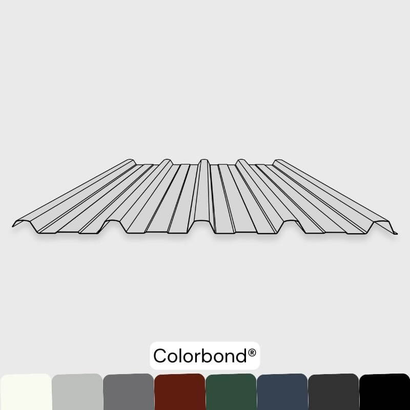 Monoclad Steel Roofing/Walling Sheets - Colorbond – eRoofing Australia